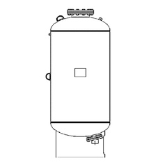 99397677 PACO Grundfos GNLA-HP HVAC EXPANSION TANK | PumpCatalog