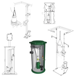 Hydromatic Rail Systems & Accessories | PumpCatalog.com